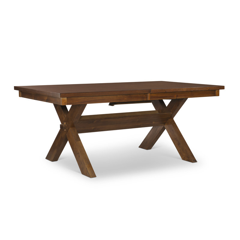 Alcott Hill® Warsaw Trestle Extendable Dining Table & Reviews | Wayfair